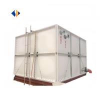 China SMC FRP GRP Cube Water Storage Tank 1000x1000x1000mm for Fire Fighting for sale