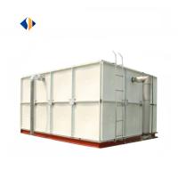 China 10000 Liter Food Grade FRP Modular Panel Water Storage Tank High Shear Strength for sale