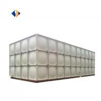 China 10000 Liter Food Grade FRP Modular Panel Water Storage Tank High Shear Strength for sale