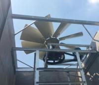 China Cooling Tower Axial Fan 220V 480V FRP Aluminum Long Service Life Industrial for sale