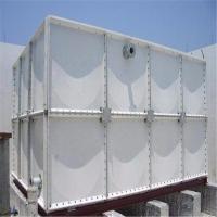 China SMC Pressed Sectional FRP GRP Water Tank 1000x1000mm for Fire Fighting for sale