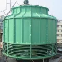 China FRP Anti-corrosion Counter Flow Water Cooling Tower 200T Round Shape 880 kg for sale