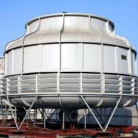 China FRP Anti-corrosion Counter Flow Water Cooling Tower 200T Round Shape 880 kg for sale