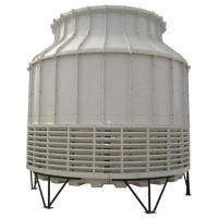 China FRP Anti-corrosion Counter Flow Water Cooling Tower 200T Round Shape 880 kg for sale