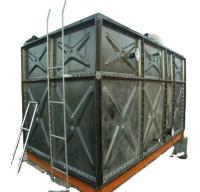 China Hot Dipped Galvanized Rectangle Water Tank Q235 Steel Plate 1220mm 1000mm for sale