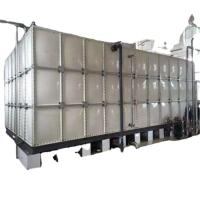 China ISO9001 SMC GRP FRP Water Tank 1000m3 Farm Water Storage Customizable for sale