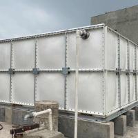 China ISO9001 SMC GRP FRP Water Tank 1000m3 Farm Water Storage Customizable for sale