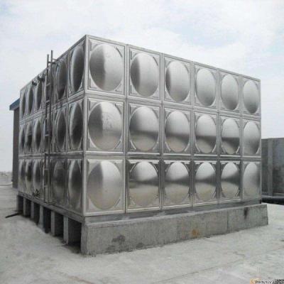 China 120 Ton Stainless Steel 304 Water Tank Food Grade Anti Rust for Hotel School Hospital for sale