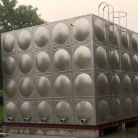 China 120 Ton Stainless Steel 304 Water Tank Food Grade Anti Rust for Hotel School Hospital for sale