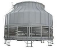 China Hot Dip Galvanized Steel Support Frame 500T FRP Round Shape Cooling Tower for sale