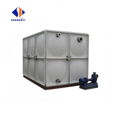 China GRP SMC FRP Water Storage Tank 60 Mpa Tensile Strength High Durability for sale