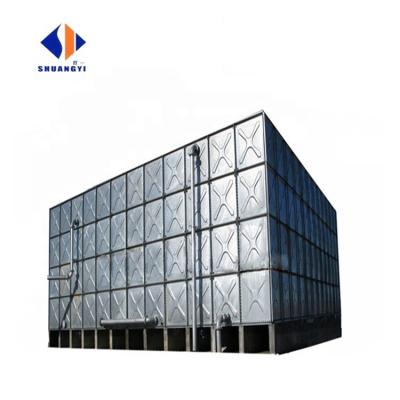 China Hot Dipped Galvanized Steel Water Storage Tank 1000L to 150000L for Farm for sale