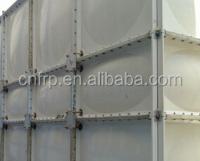 China SMC FRP GRP Water Storage Tank 1000x1000x1000mm Anti Corrosion Clean Water Tank for sale