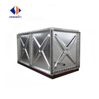 China Hot Dipped Galvanized Equalization Tank The Ideal Solution for Wastewater Management for sale