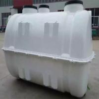 China FRP Underground Septic Tank 50000L/Hour for Sewage Water Treatment 2m³ Capacity for sale
