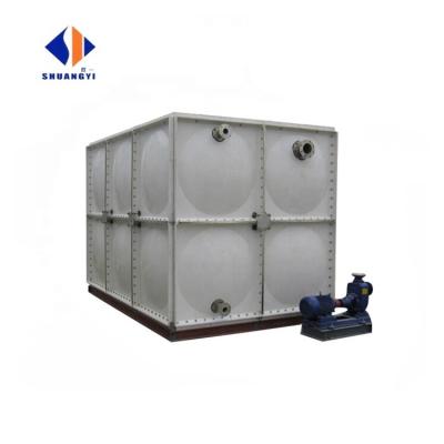 China Overhead Fiberglass FRP Water Storage Tank 300000 Liters High Flexural Strength 100 MPa for sale