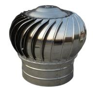China 200mm Mini Unpowered Turbo Fan Roof Ventilator for Warehouse Workshop and Logistic Center for sale