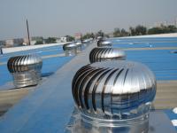 China Wind Driven Roof Turbine Ventilator 360 Type Non Power Exhaust Fan for Workshop for sale