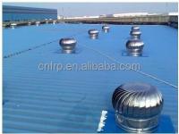 China 500mm Self Driven Roof Mounted Turbo Ventilation Exhaust Fan Stainless Steel 304 for sale