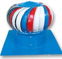 China FRP Roof Turbine Ventilator 360 Type 800-6000 m³/h Energy Saving Wall Installation for sale