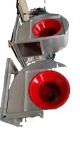 China Strength Store High Pressure Centrifugal Fan 1.1-75kw Backward Curved Impeller for Industrial Ventilation for sale