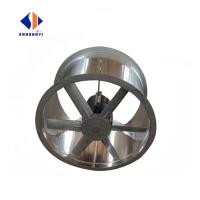 China Industrial Axial Flow Exhaust Fan 760-2900r/min Mounting Feet 100-1200mm Neck Diameter for sale