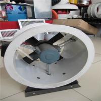 China Industrial Axial Flow Exhaust Fan 760-2900r/min Mounting Feet 100-1200mm Neck Diameter for sale
