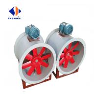 China 120V FRP External Shaft Flow Fan 100-1200mm Neck Diameter for Industrial Ventilation for sale