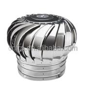 China Stainless Steel Roof Fan Mounting Ventilator 360 Type Non Powered Natural Exhaust 800-6000 m³/h for sale