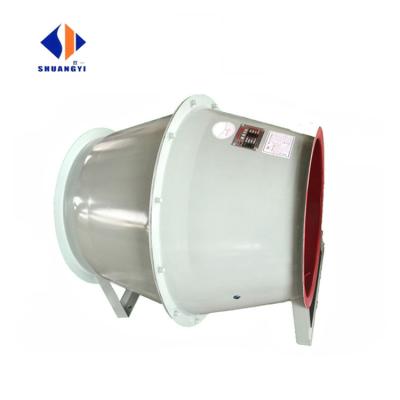 China 0.025-5.5KW Mixed Flow Straight Air Duct Fan 100-1200mm for HVAC Ventilation for sale