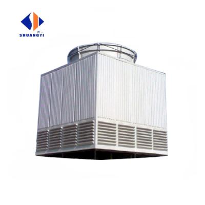 China Shuangyi Square Air-Cooled Cooling Tower with Ventilation Function and Metal Material for sale