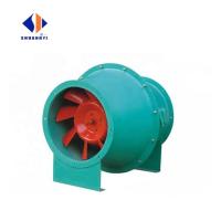 China FRP Inclined Fan for Laboratory Exhaust 100-1200mm Neck Diameter 3.4m/s Air Speed for sale