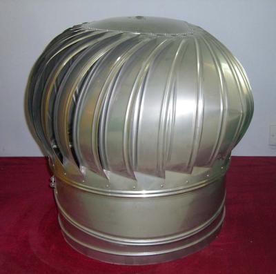 China Aluminum Alloy Turbine Roof Exhaust Fan 360mm 800-6000m3/h Free Standing OEM for sale