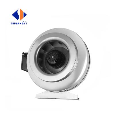 China Steel Housing Inline Centrifugal Duct Fan 150mm 160mm for Industrial Ventilation for sale