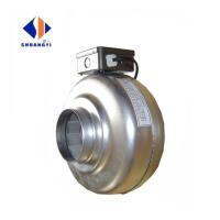 China Steel Housing Inline Centrifugal Duct Fan 150mm 160mm for Industrial Ventilation for sale
