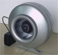 China Steel Housing Inline Centrifugal Duct Fan 150mm 160mm for Industrial Ventilation for sale