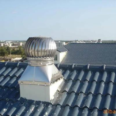 China Stainless Steel Self Driven Roof Turbine Fan 500mm 600mm Non Power Ventilator for sale