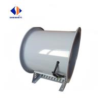 China Customized Industrial High Speed Exhaust Axial Flow Fan 280°C 40 Mins Fire Rated for Free Standing Mounting for sale