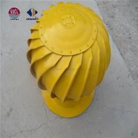 China Plastic Roof Turbine Air Ventilator 200-1200mm Non Power Fan FRP Aluminium Blade for sale