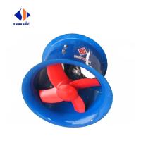 China FRP High Pressure Axial Smoke Exhaust Fan 280mm to 1120mm Dia Plastic Blade for sale