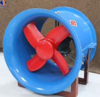 China FRP High Pressure Axial Smoke Exhaust Fan 280mm to 1120mm Dia Plastic Blade for sale