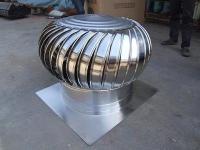 China Stainless Steel Wind Driven Roof Ventilator 300mm to 1000mm Neck Diameter for sale