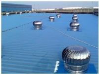 China Stainless Steel Wind Driven Roof Ventilator 300mm to 1000mm Neck Diameter for sale
