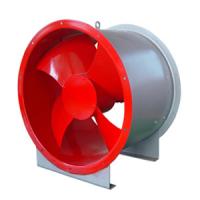 China Industrial Axial Exhaust Fan 760-2900 RPM 380V High Temperature Smoke Exhaust Ventilation for sale