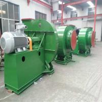 China FRP Belted Drive Industrial Centrifugal Blower 2.8A 2450 m3/h Corrosion Resistant Exhaust Fan for sale