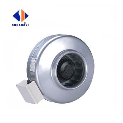 China Economical Hydroponics Grow Room Duct Inline Centrifugal Mini Fan 400 m3/h 320 Pa for sale