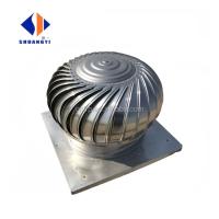 China DC Industrial Roof Ventilation Turbine Fan 420mm 300mm Air Vent Diameter Stainless Steel for sale