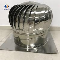 China FRP Stainless Steel Roof Turbo Fan 600mm 3600m3/h Non Powered Ventilator for Warehouse Workshop for sale