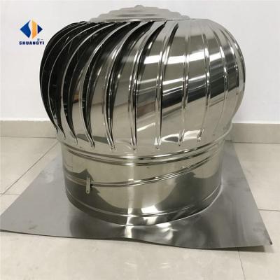 China FRP Stainless Steel Roof Turbo Fan 600mm 3600m3/h Non Powered Ventilator for Warehouse Workshop for sale