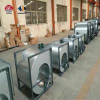 China Mini Double Inlet Smoke Gas Extractor Fan 220V 380V Galvanized Steel Sheet Industrial Exhaust for sale